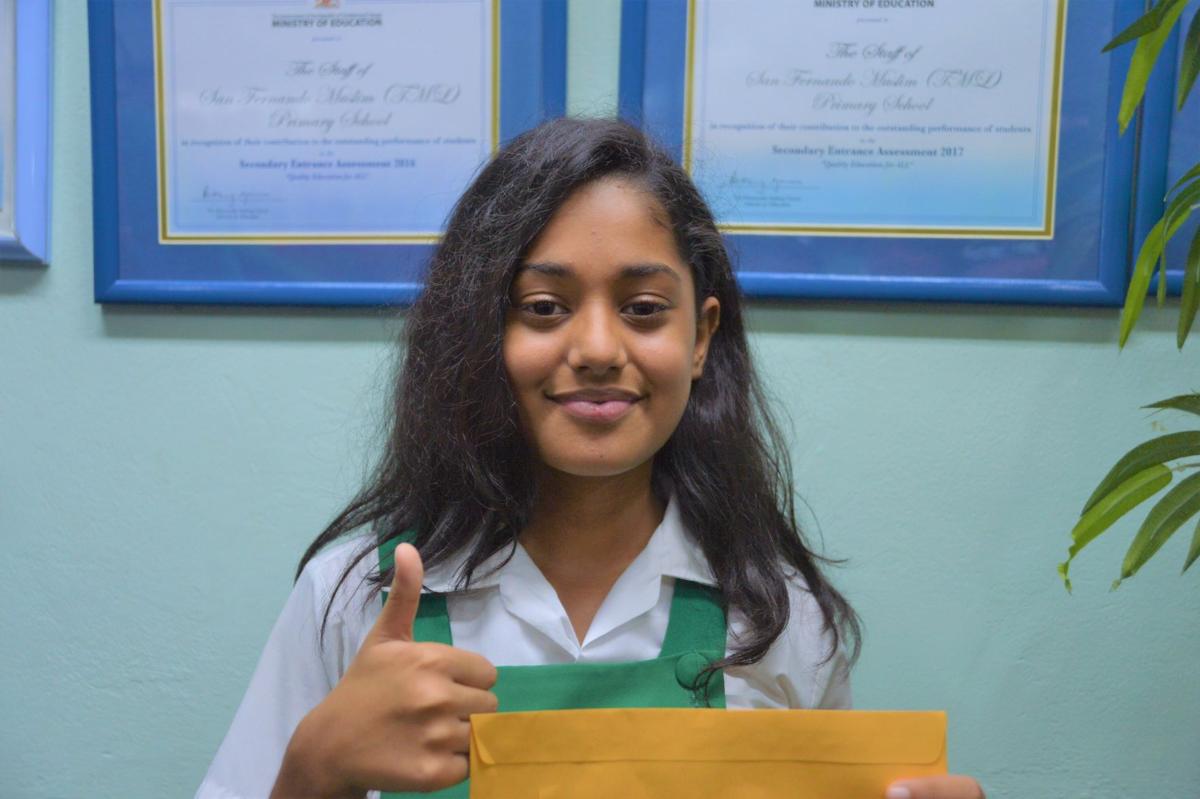 TML girl takes second at SEA | Local News | trinidadexpress.com
