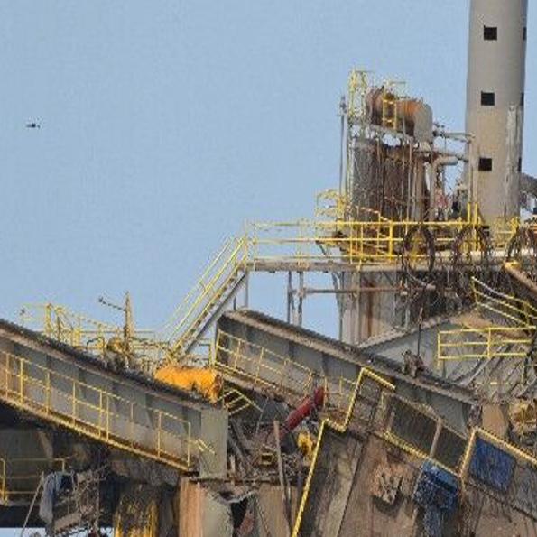 oil platform collapse