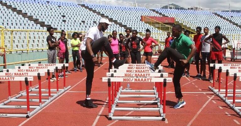 Jehue spots talent at NAAATT hurdles clinic | Local Sports ...