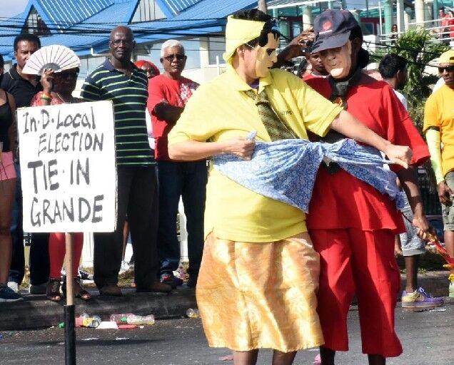 Legendary Blue Boys saving traditional mas in Sando | News Extra ...