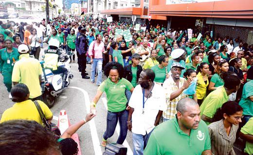 PSA Protest | Local News | trinidadexpress.com