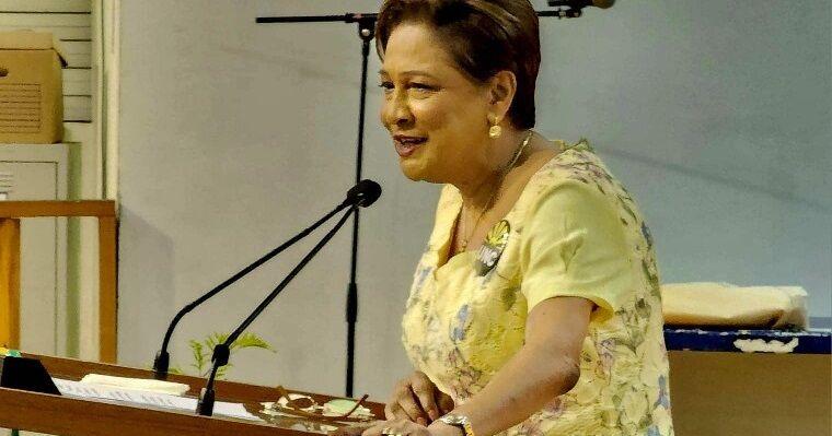 Kamla threatens to sue Rowley...again | News Extra | trinidadexpress.com