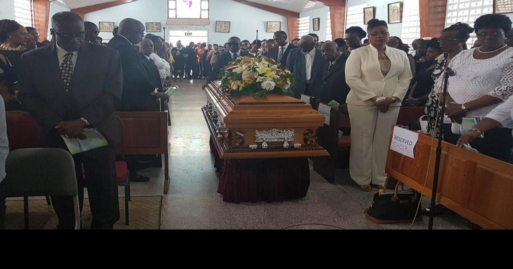 Rennie Dumas laid to rest* | Local News | trinidadexpress.com