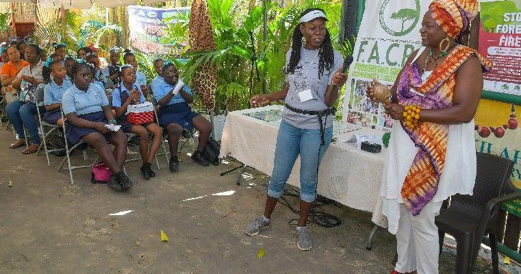 Fighting bush fires at Fondes Amandes ­annual gayap | Features Local ...