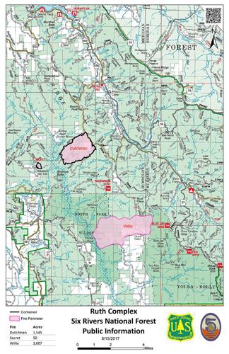 Containment grows on fires; Ruth Complex at 4,602 acres | Local News ...