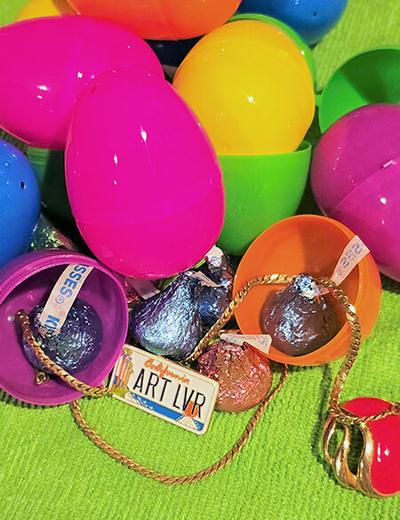 April Art Walk – eggs with treasure | Arts | trinityjournal.com