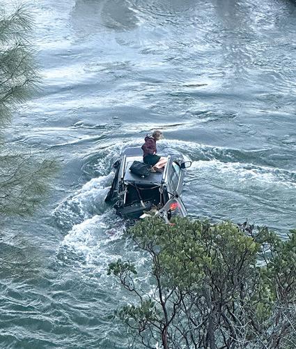 Woman survives crash into Trinity River | Local News | trinityjournal.com