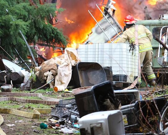 Hayfork trailer destroyed by fire | Local News | trinityjournal.com