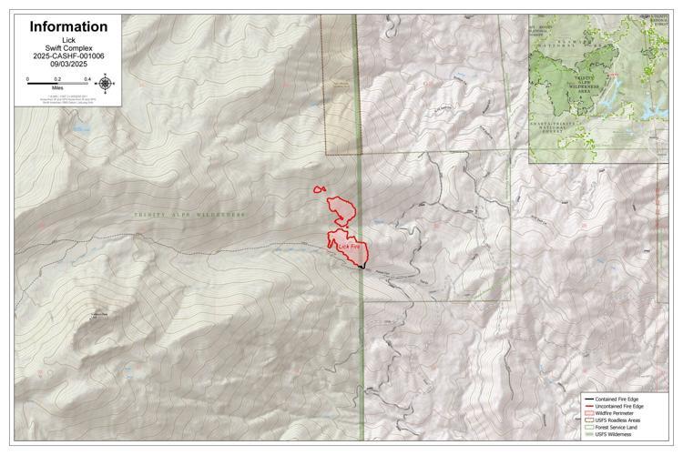 Swift Complex fires growing | Fire | trinityjournal.com