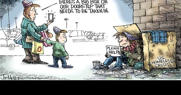 U.S. Homeless Crisis | Editorial Cartoons | trinityjournal.com