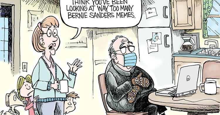 Bernie Sanders cartoon | Editorial Cartoons | trinityjournal.com