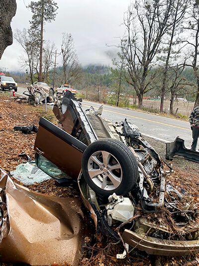 Car ripped in half, driver survives | Local News | trinityjournal.com
