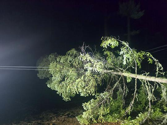 Winter storms soak Trinity County, test power and roads | Local News ...