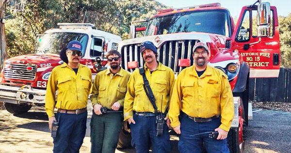 Small-town heroes answer big city’s call: Hayfork crew helps fight ...