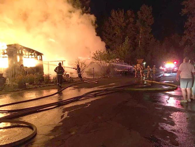 Mobile home park fire destroys, damages homes | Local News ...