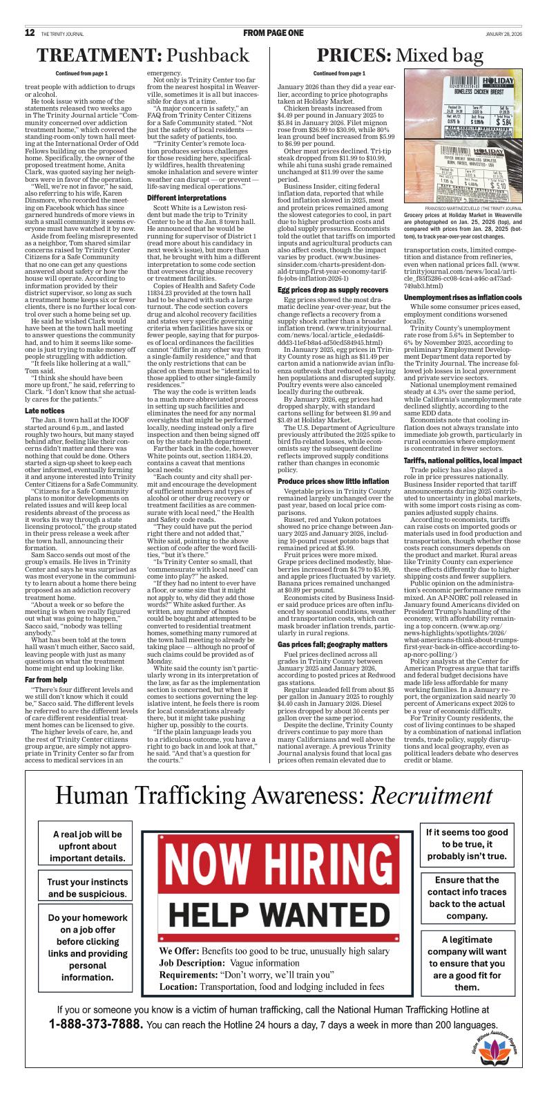 Page P1 | Trinity Journal | trinityjournal.com