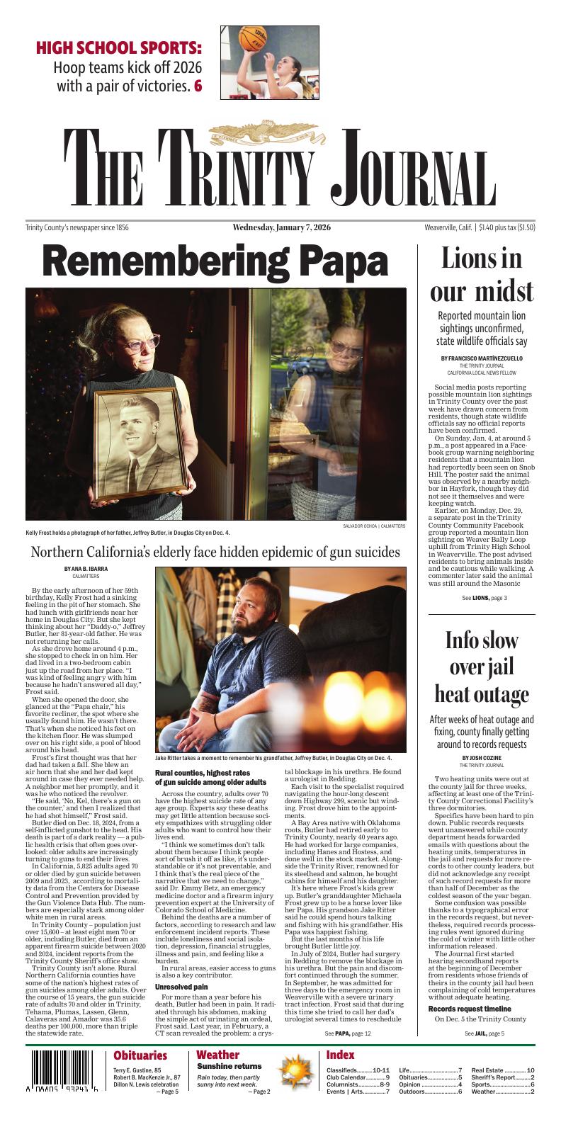 Page P1 | Trinity Journal | trinityjournal.com