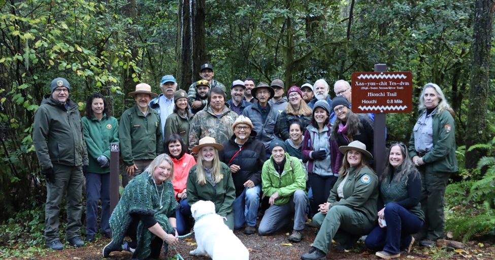 New trail in Del Norte County in the ancestral territory of the Tolowa ...