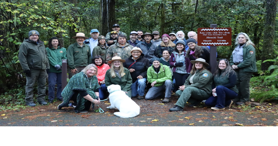 New trail in Del Norte County in the ancestral territory of the Tolowa ...
