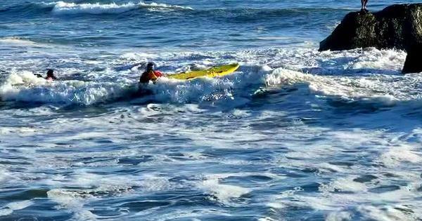 Man rescued from sea by sheriff's officers | News | triplicate.com