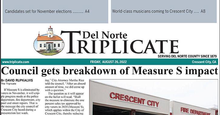 The Triplicate's E-Edition for 8/26/22 | E-Editions | triplicate.com