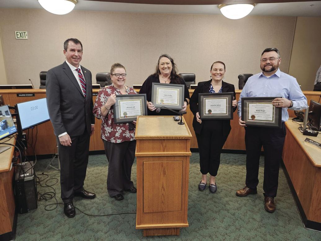 California Counties Foundation recognizes senior staff, supervisor for ...