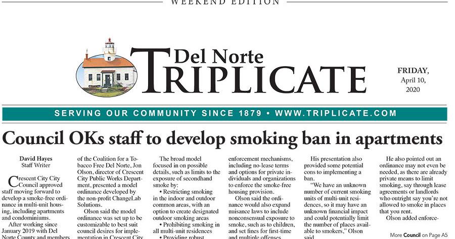 Triplicate E-Edition for 4/10/20 | E-Editions | triplicate.com