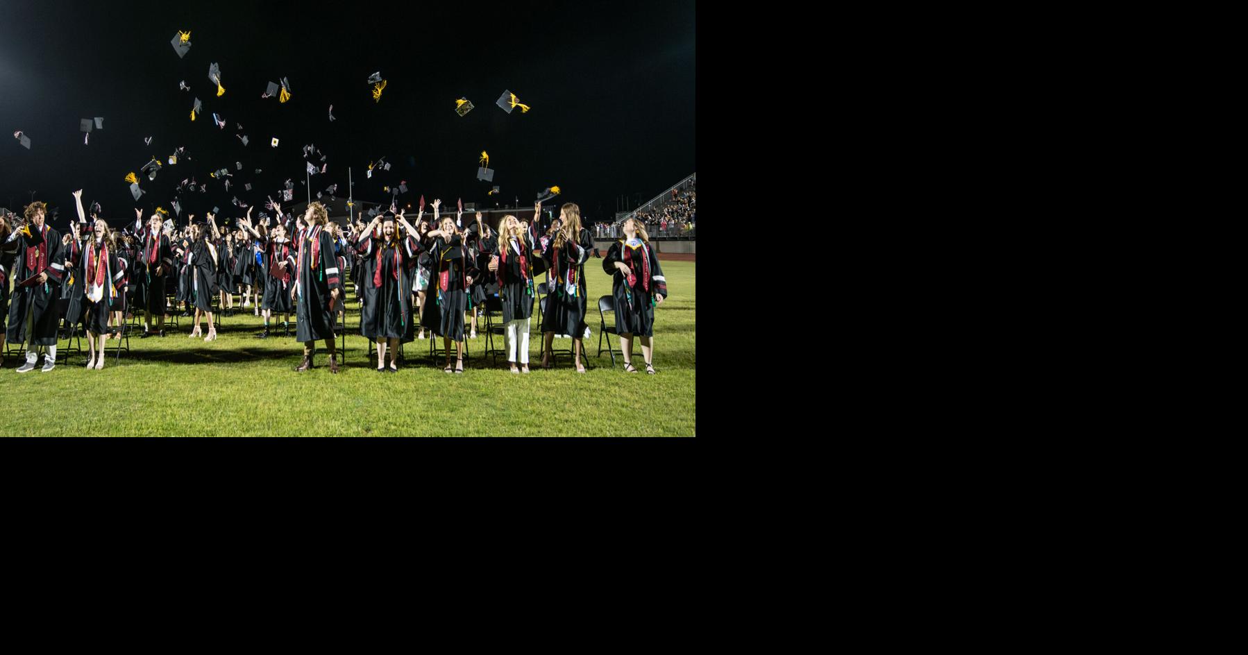 No raining on the Wildcats’ parade: Class of ’24 graduation carries on ...