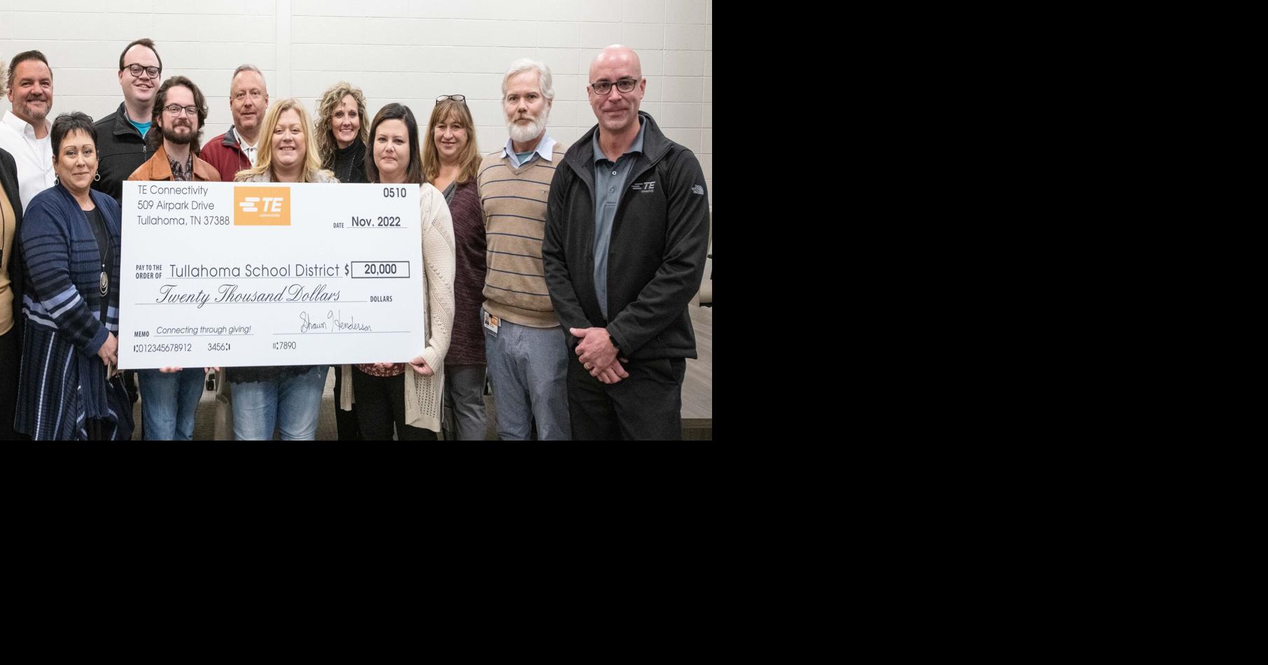 TCS receives $20,000 grant from TE Connectivity | Local News ...