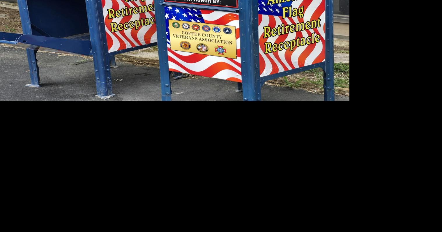 Veteran association to install distressed flag drop box at CCAP | Local ...