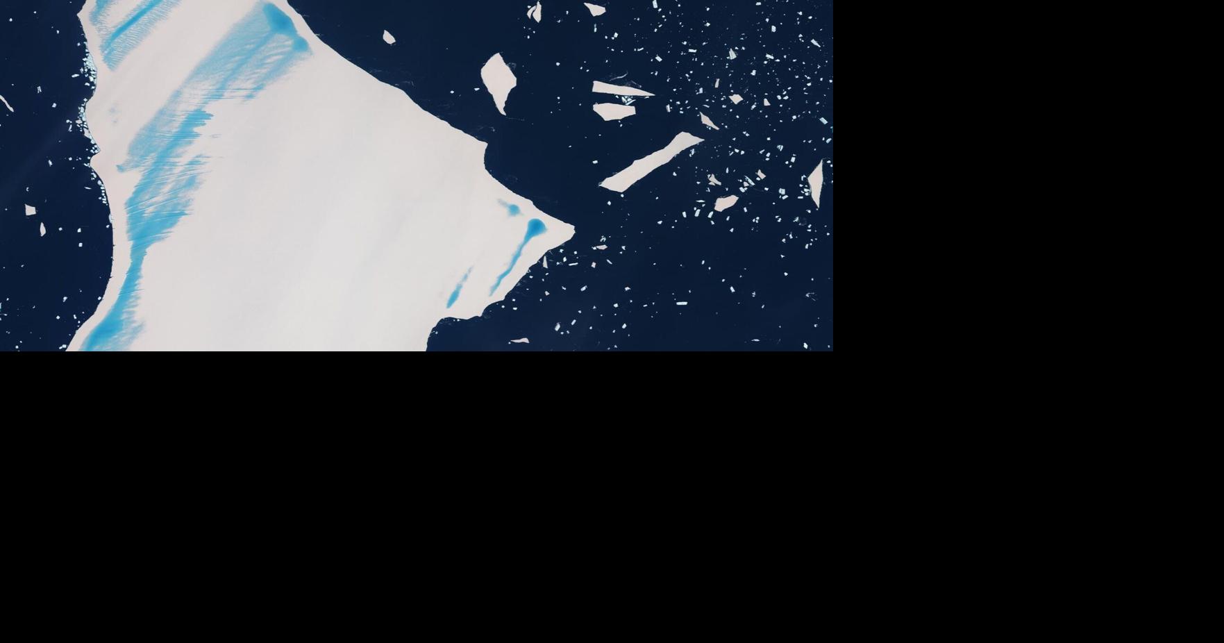 Satellite image shows world’s former largest iceberg near end ...