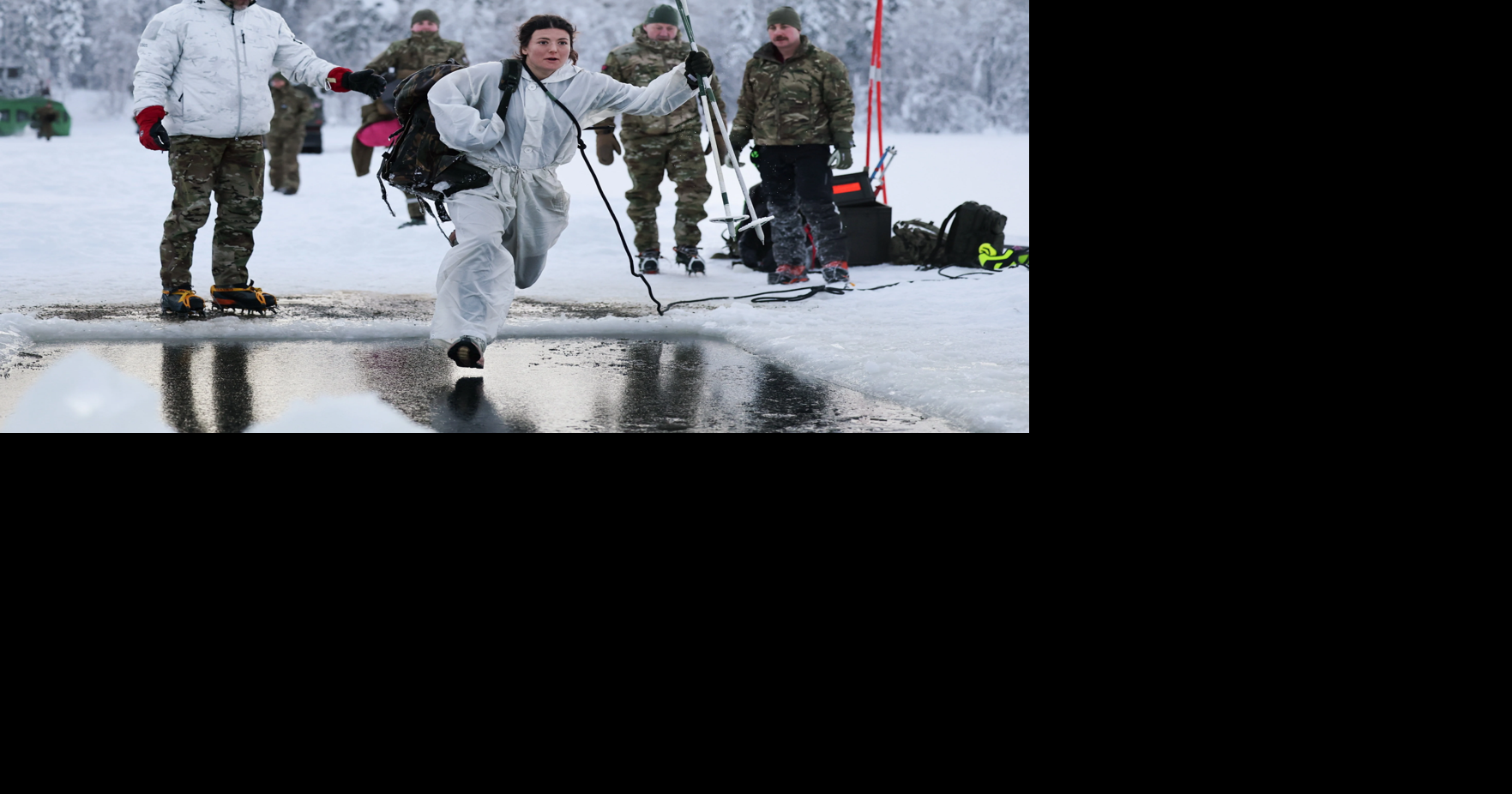 British troops plunge into icy Arctic waters as tensions rise over ...