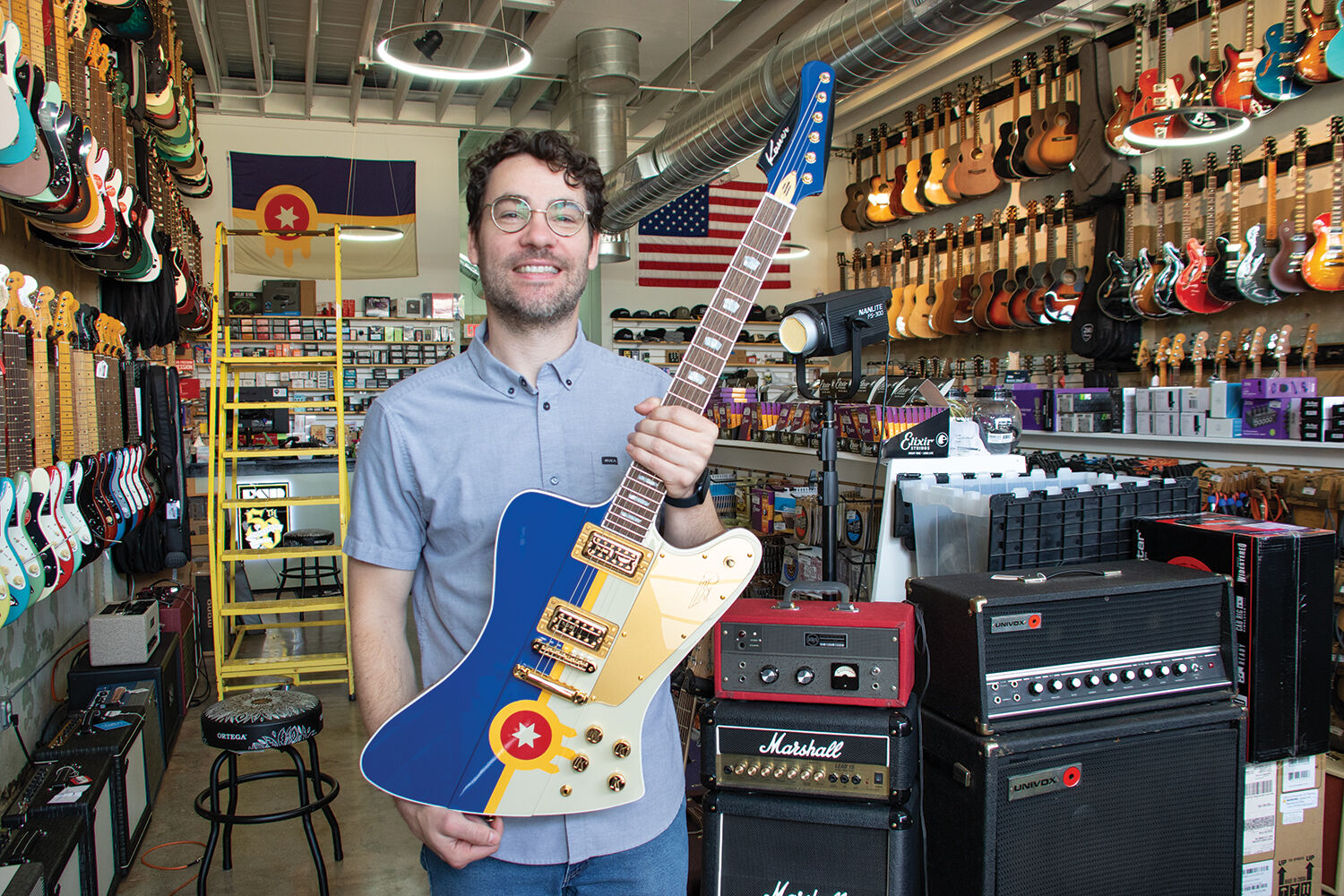 Strumming sounds: Longtime music shop rebrands and moves to midtown ...