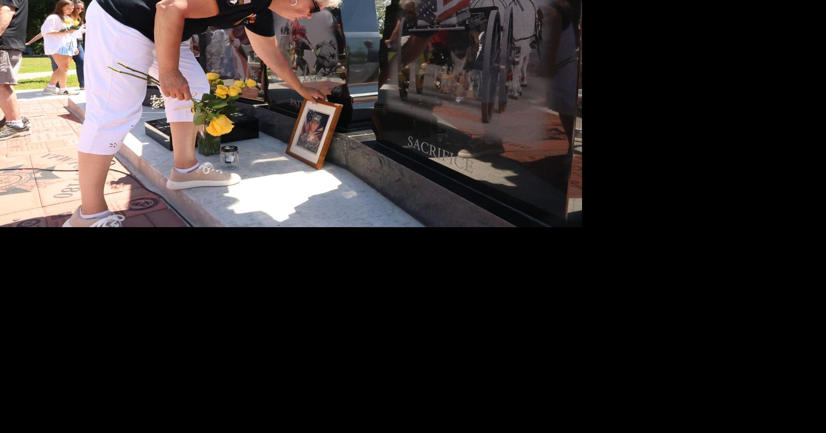 Scenes from Gold Star Families Memorial Monument unveiling in Owasso ...