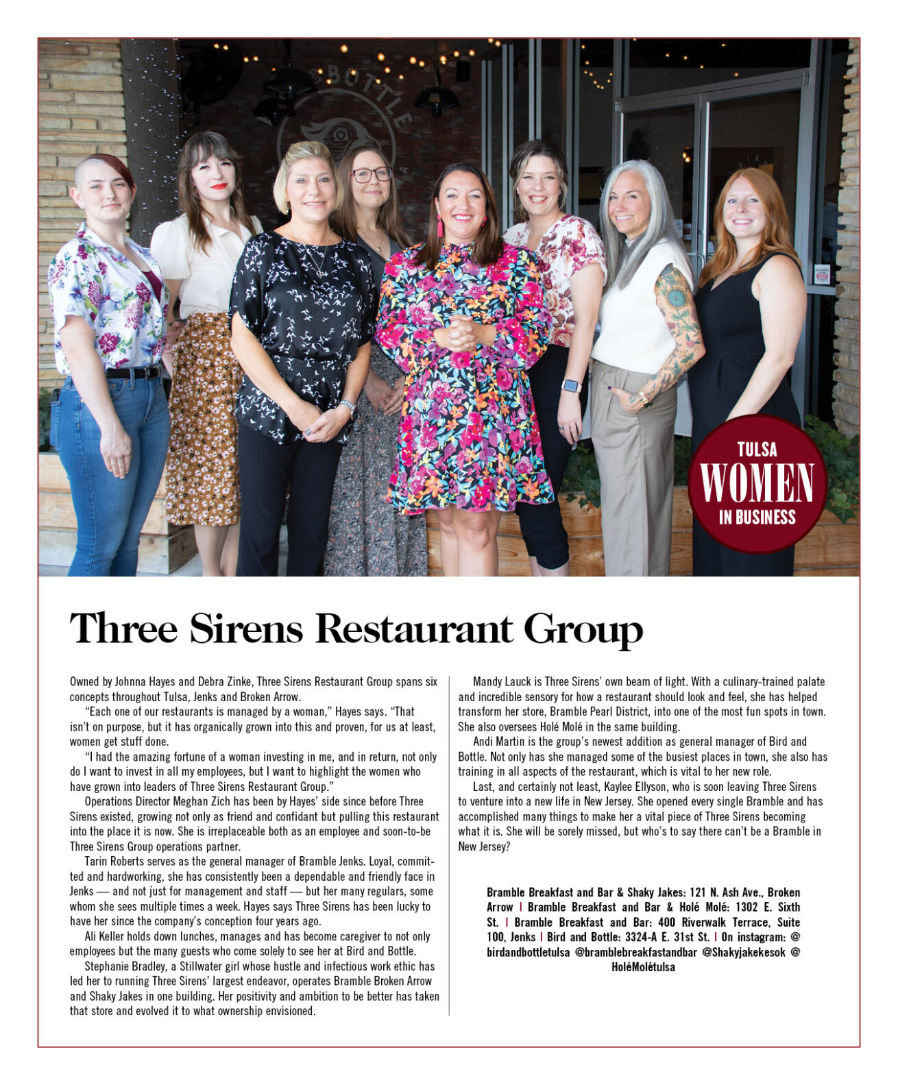 Tulsa women in business 2022 | City Desk | tulsapeople.com