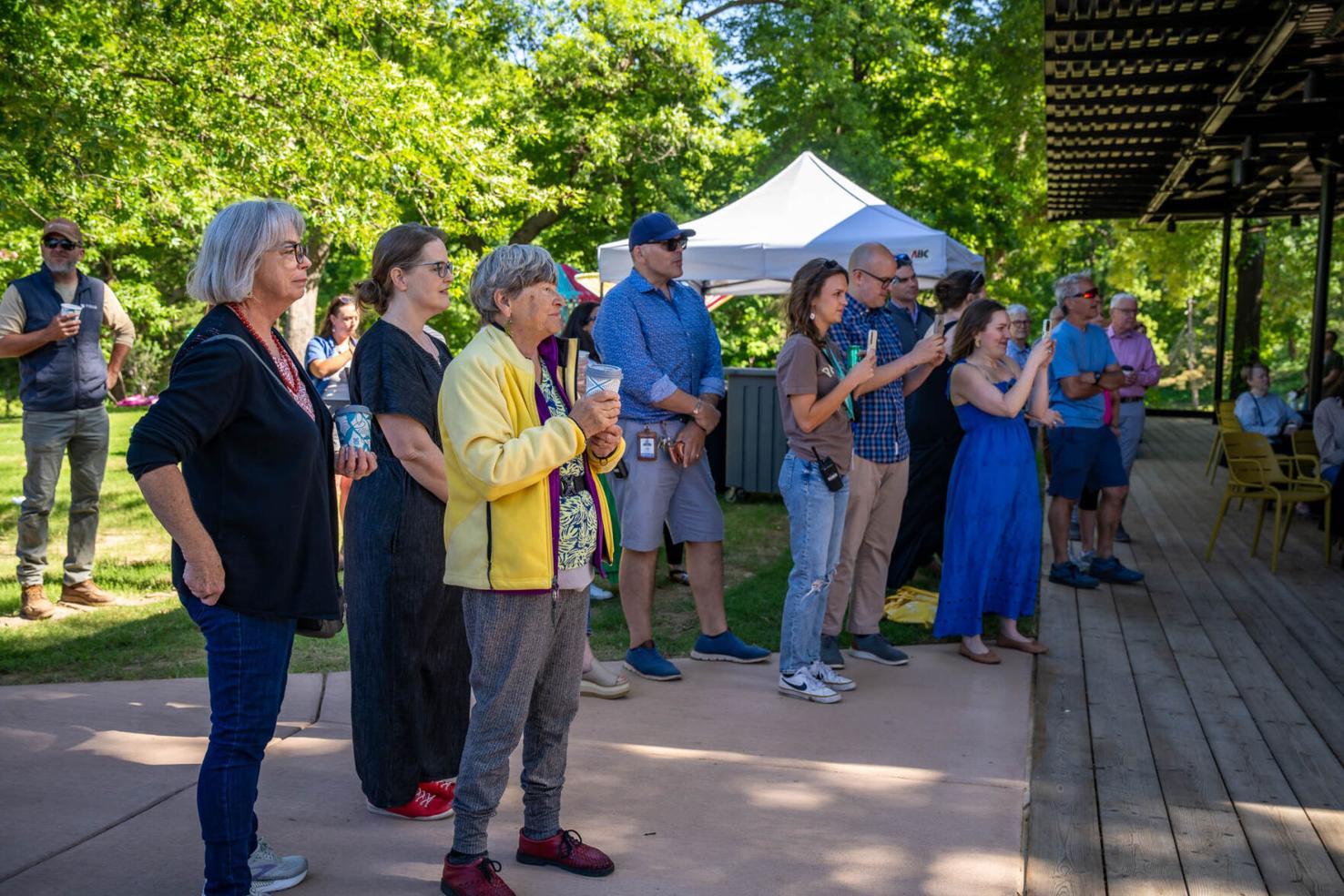 Philbrook's Tandy Pavilion Ribbon Cutting | | tulsapeople.com