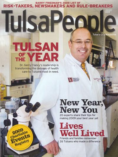 Covers revisited: Dr. Gerry Clancy | City Desk | tulsapeople.com