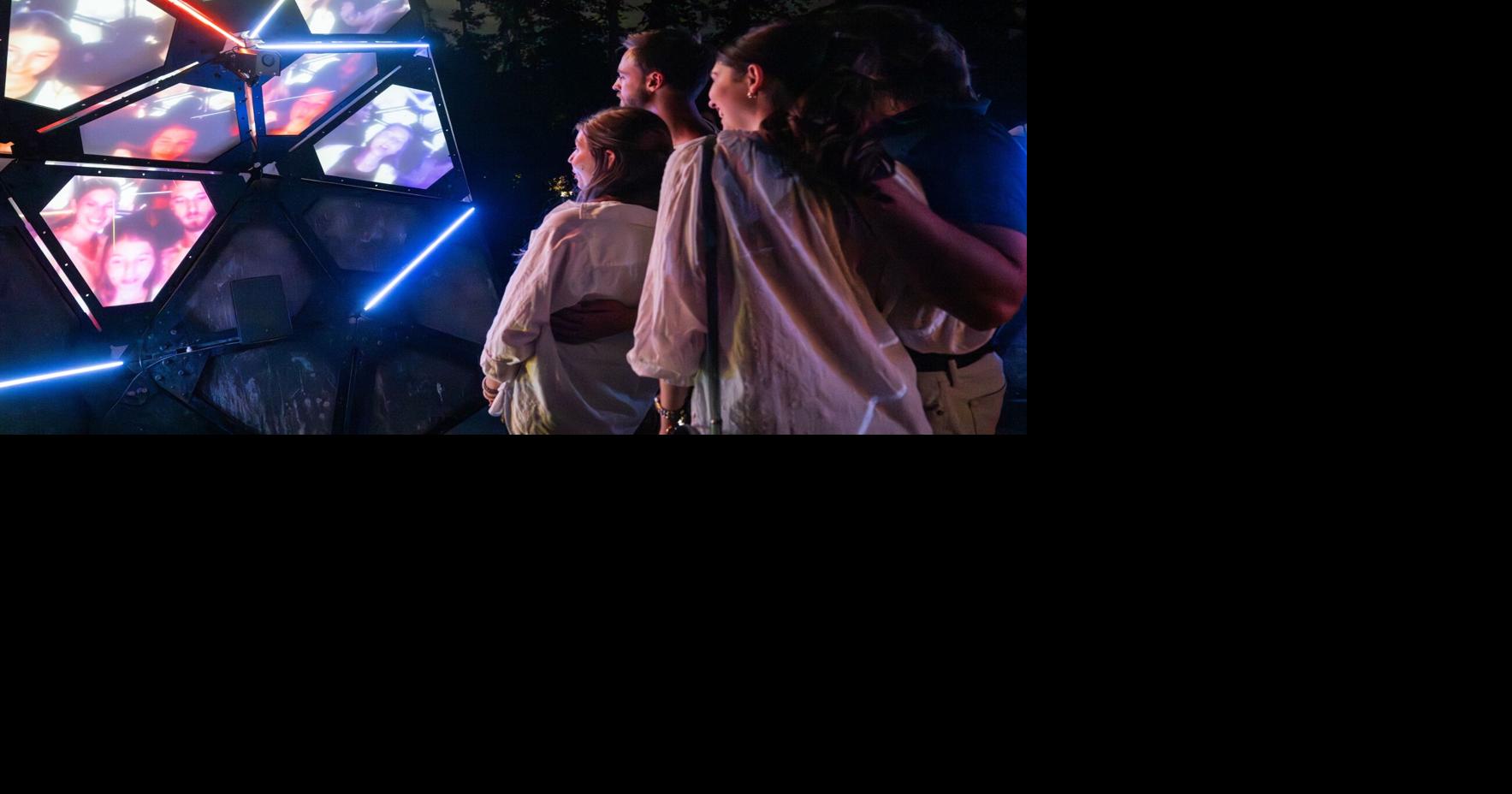 Lights, Art, Action! Visit Crystal Bridges’ After-Dark Experience ...
