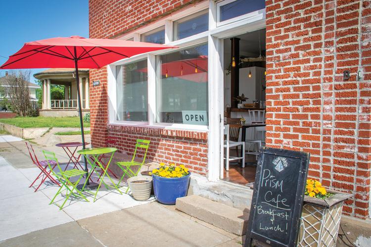 Garden-to-table dining: Prism Cafe serving meals in The Heights ...