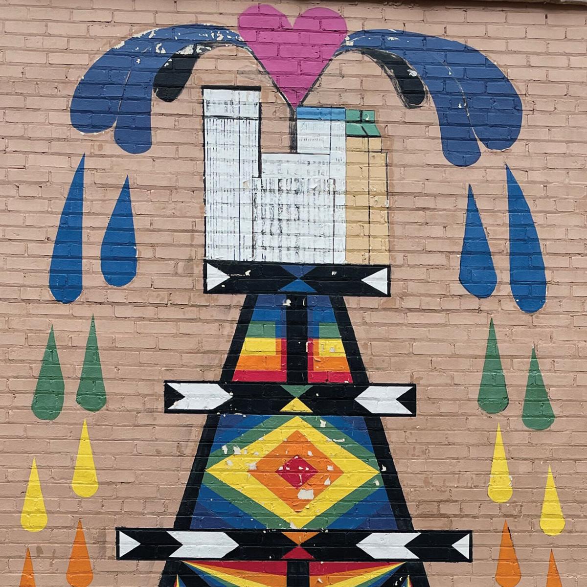 Canvas downtown Tulsa's many murals on this self-guided tour of local ...