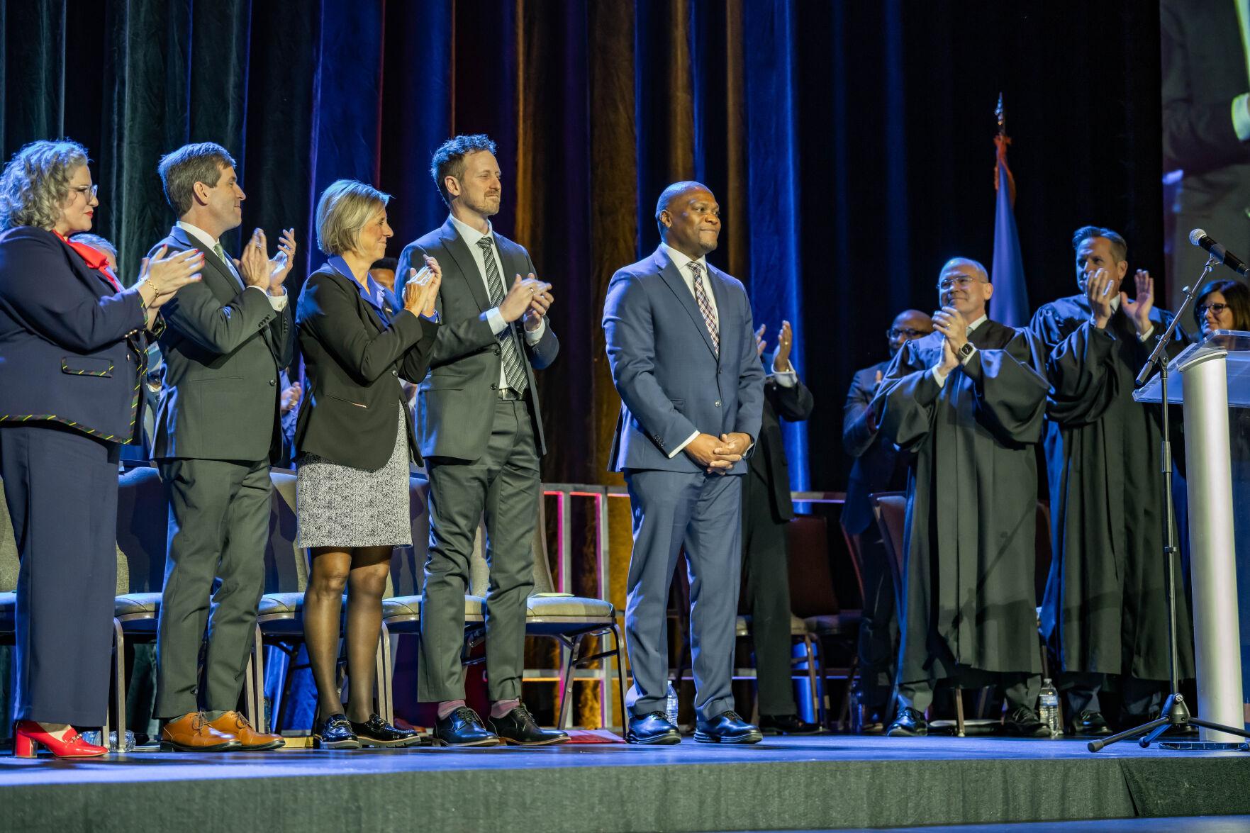 Meet your new mayor: Monroe Nichols sworn in along with City Councilors ...