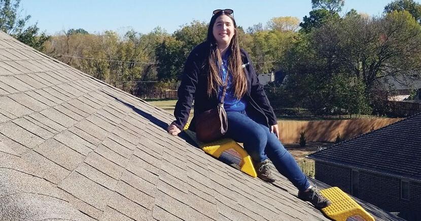 Nailed it: Bixby native Brooke Laizure named top female roofer in North ...