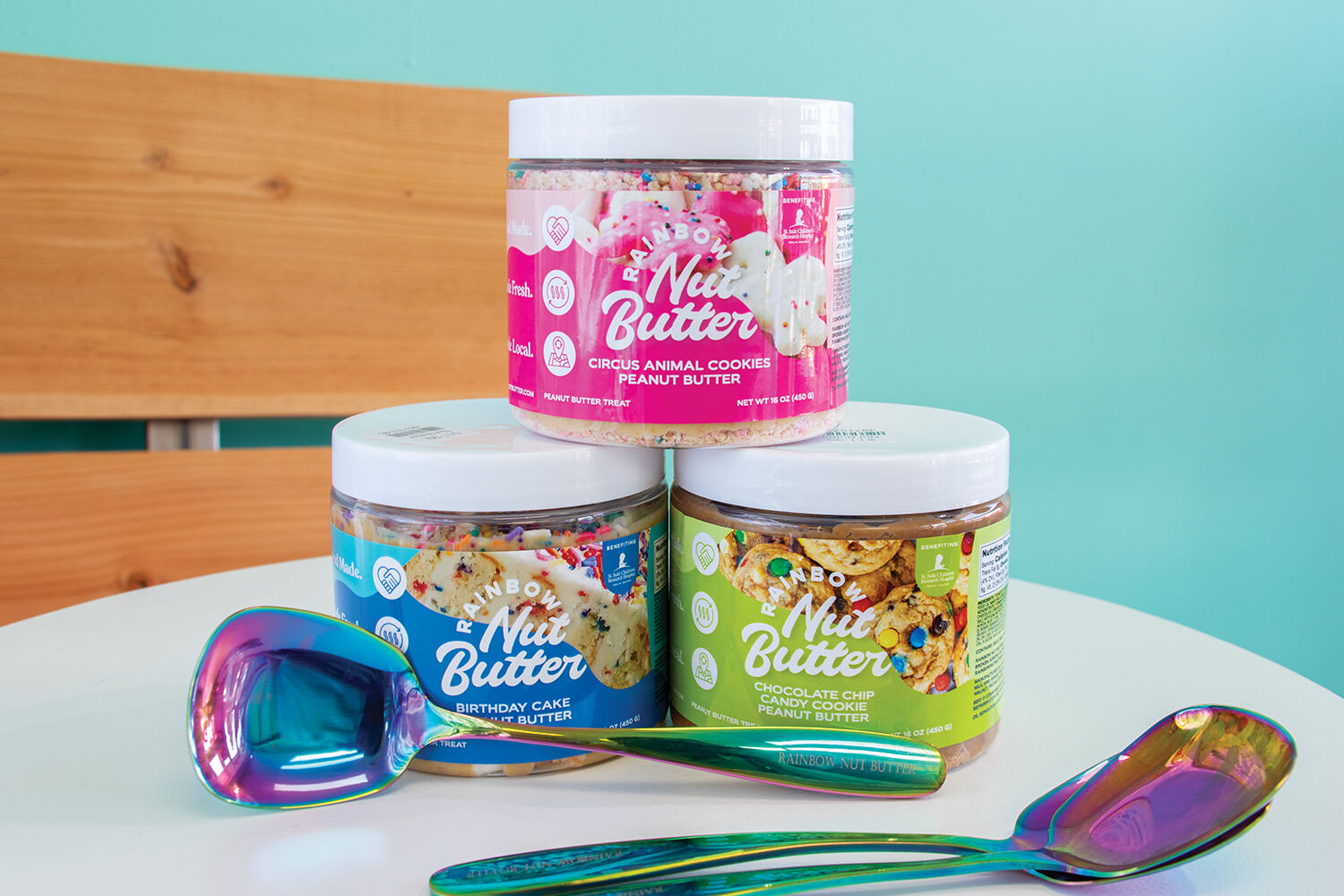 Go nuts: Rainbow Nut Butters make the perfect snack | | tulsapeople.com