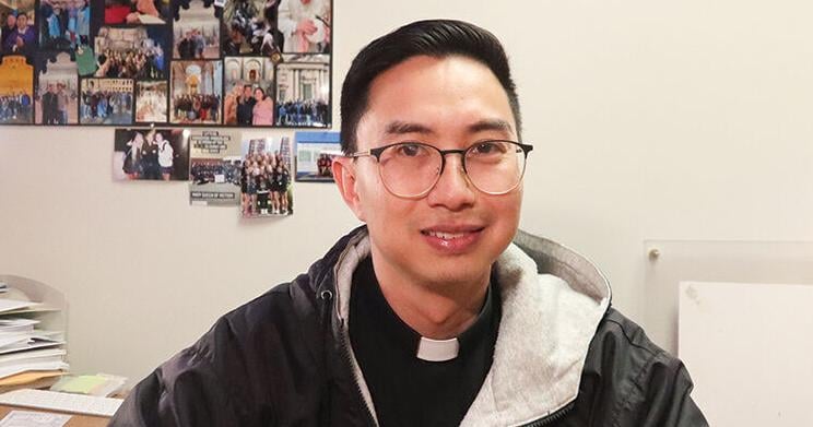 In their own words: Rev. Duy Nguyen, chaplain at Bishop Kelley High School | City Desk ...