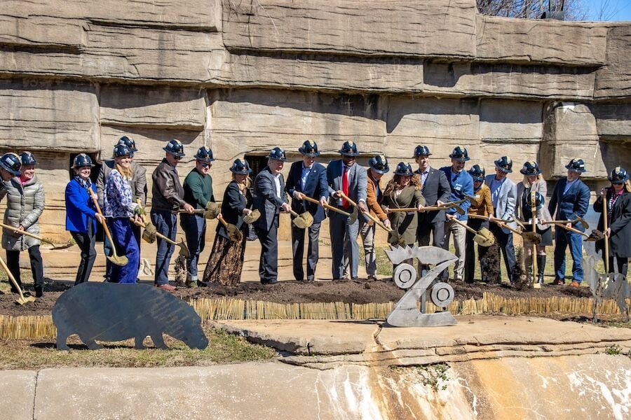 Tulsa Zoo breaks ground on new African wilds exhibit | About Town ...