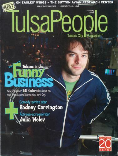 Covers Revisited: Bill Hader | City Desk | tulsapeople.com