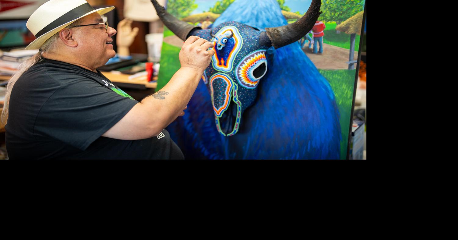 Vibrant visions: A lifelong artist, Johnnie Diacon’s pieces are ...