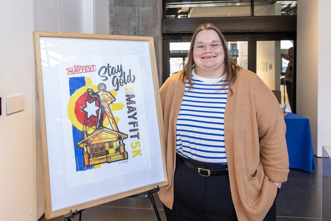 Mayfest unveils 2025 poster art and T-shirt design | About Town | tulsapeople.com
