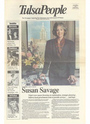 Covers Revisited: Susan Savage | City Desk | tulsapeople.com