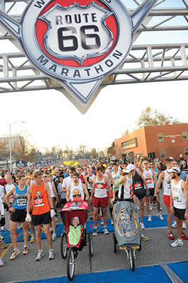 Route 66 Marathon Training Guide: The starting line | July-2010 ...